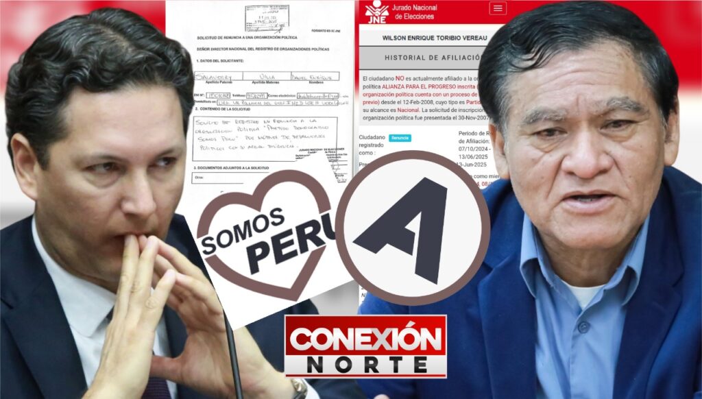 La fuga: Daniel Salaverry renuncia a Somos Perú y Wilson Toribio se va de APP - Conexión Norte